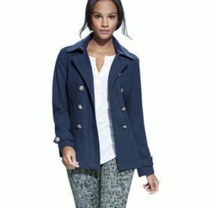 CAbi | Jackets & Coats | Cabi Blue Double Breasted Style Jacket | Poshmark
